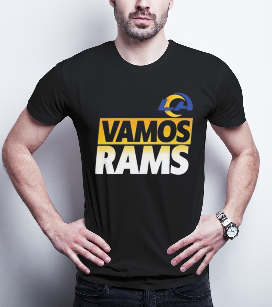 Los Angeles Rams Vamos American Football LA T-Shirt