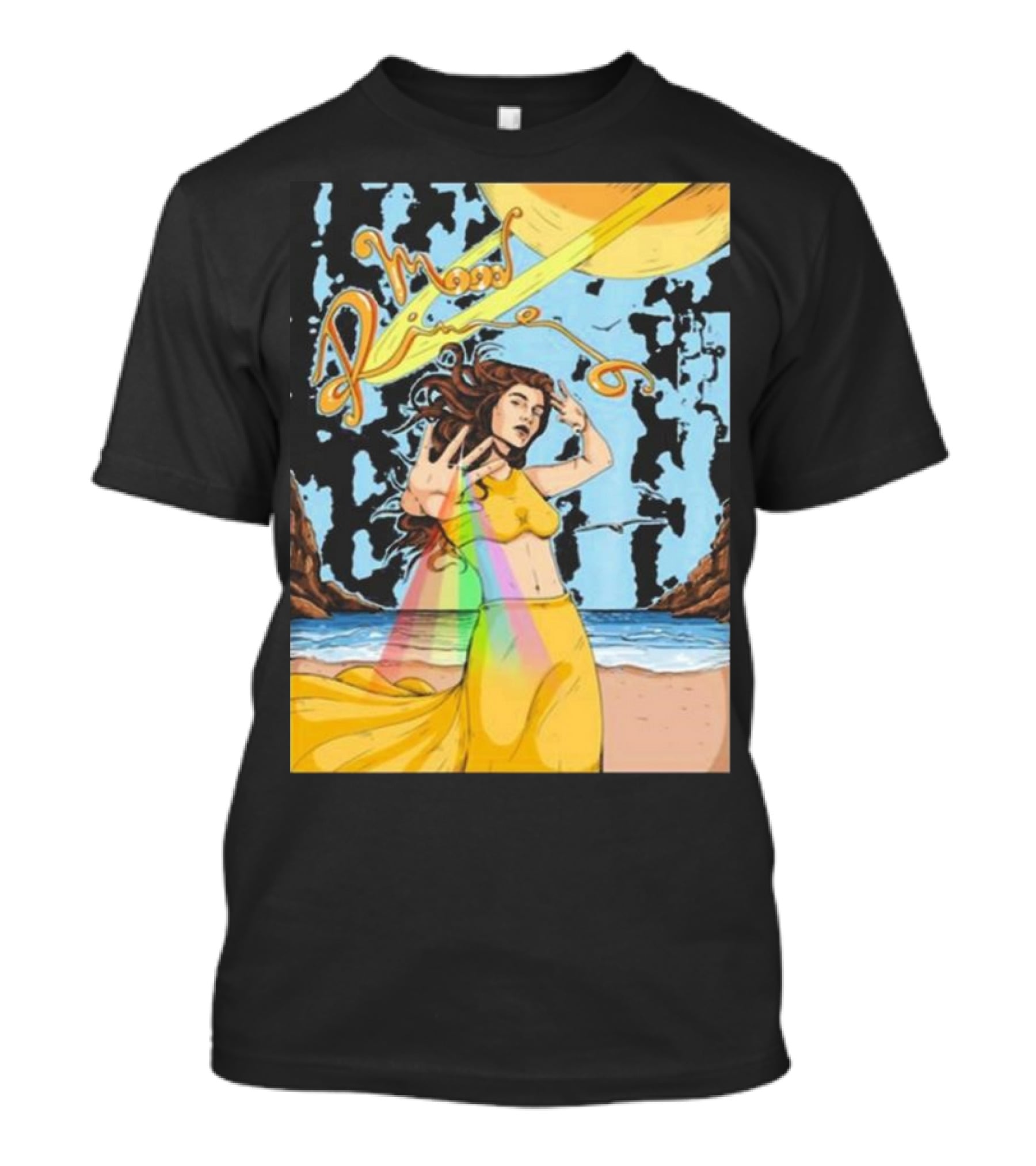 Lorde Solar Power Vibey Beach Scene T-Shirt