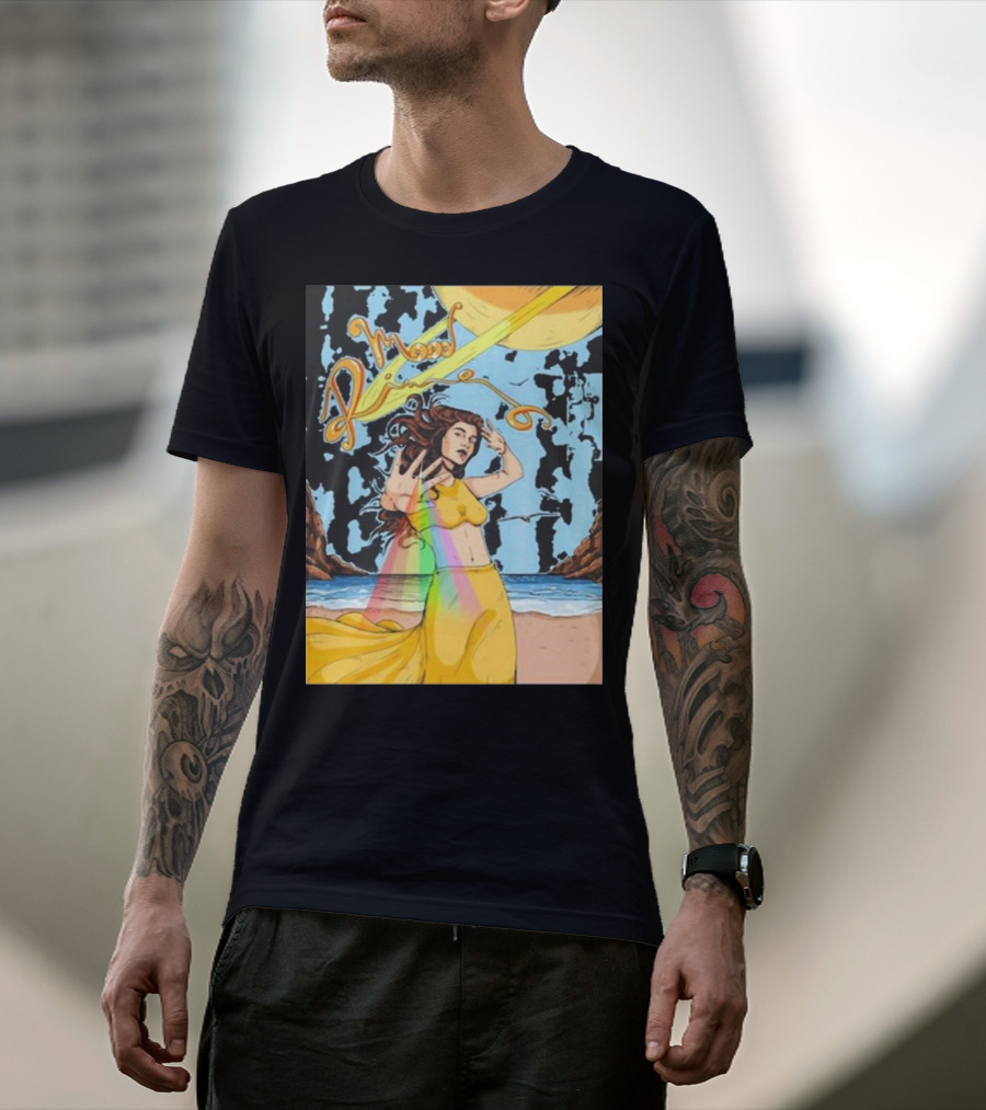 Lorde Solar Power Vibey Beach Scene T-Shirt