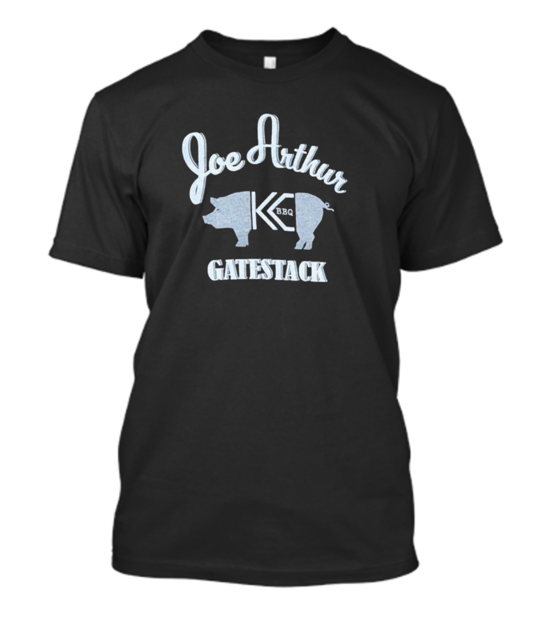 Joe Arthur KC BBQ Gatestack Pig T-Shirt