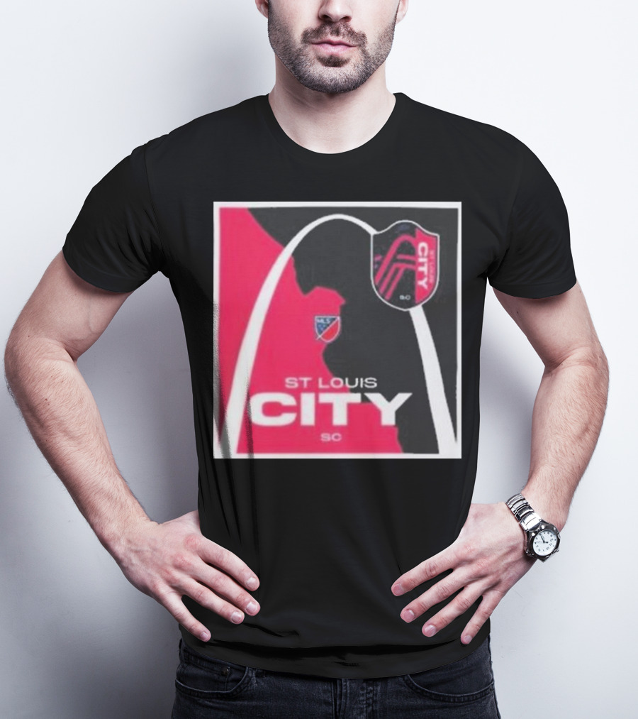 St Louis City SC Arch Badge Hometown Collection T-Shirt