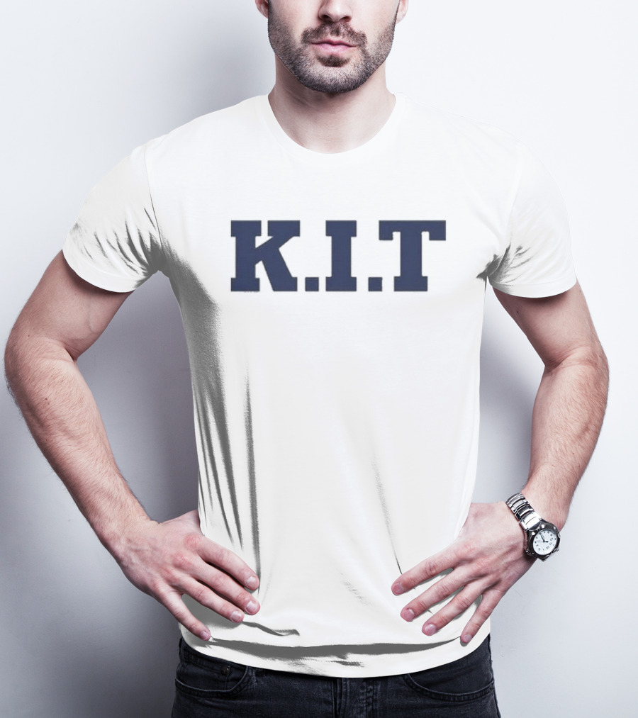 K.I.T Bold Dark Themed Apparel Concept T-Shirt