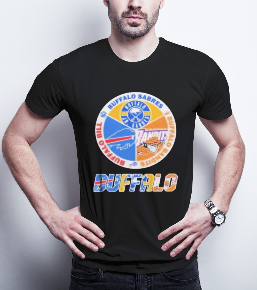 Buffalo Sabres Bandits Bills Team Sport Legend T-Shirt
