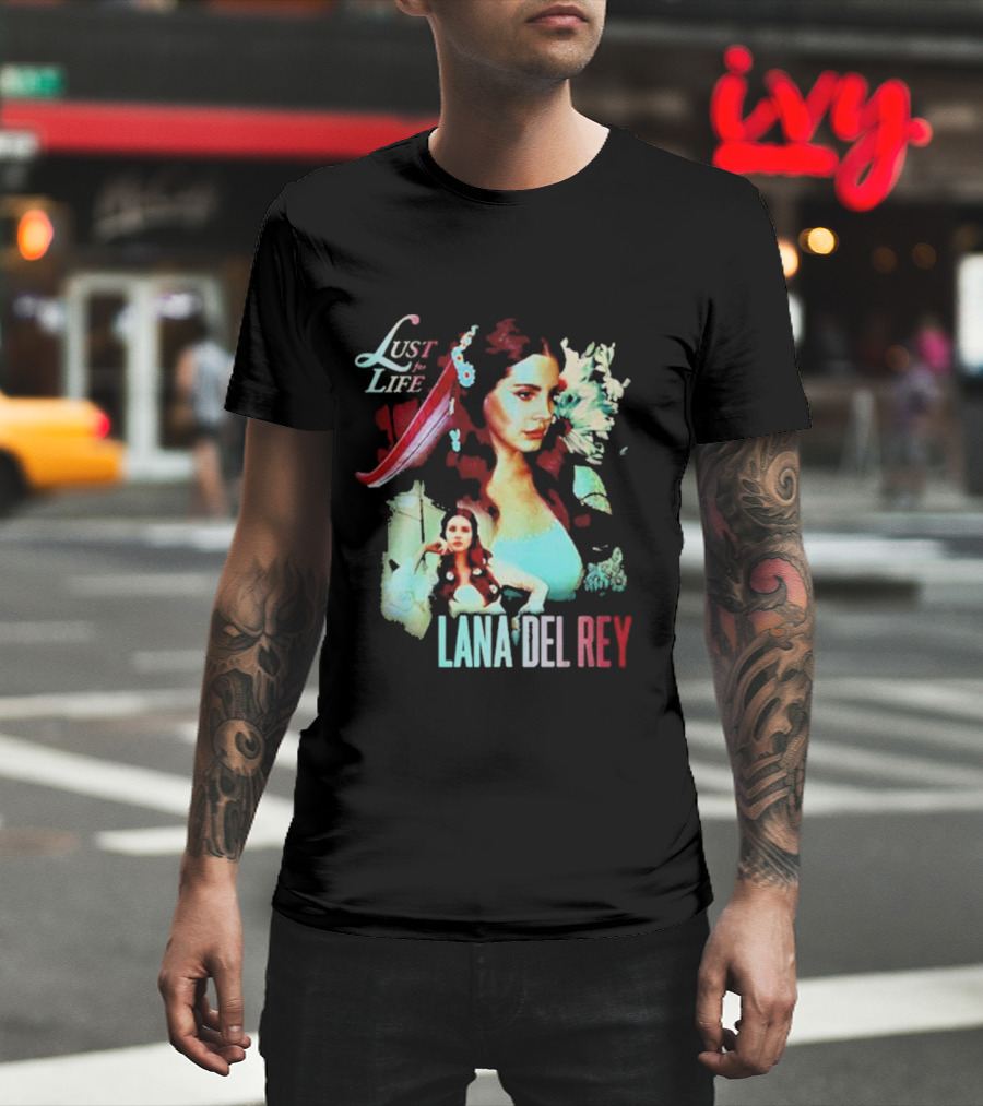 Lust For Life Lana Del Rey Vintage 90s T-Shirt
