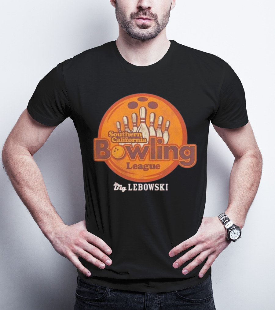 Southern California Bowling League Big Lebowski T-Shirt