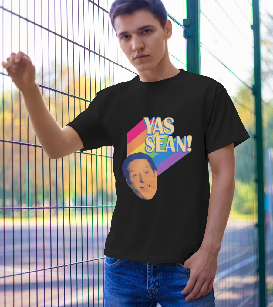 Yas Sean Rainbow Face T-Shirt