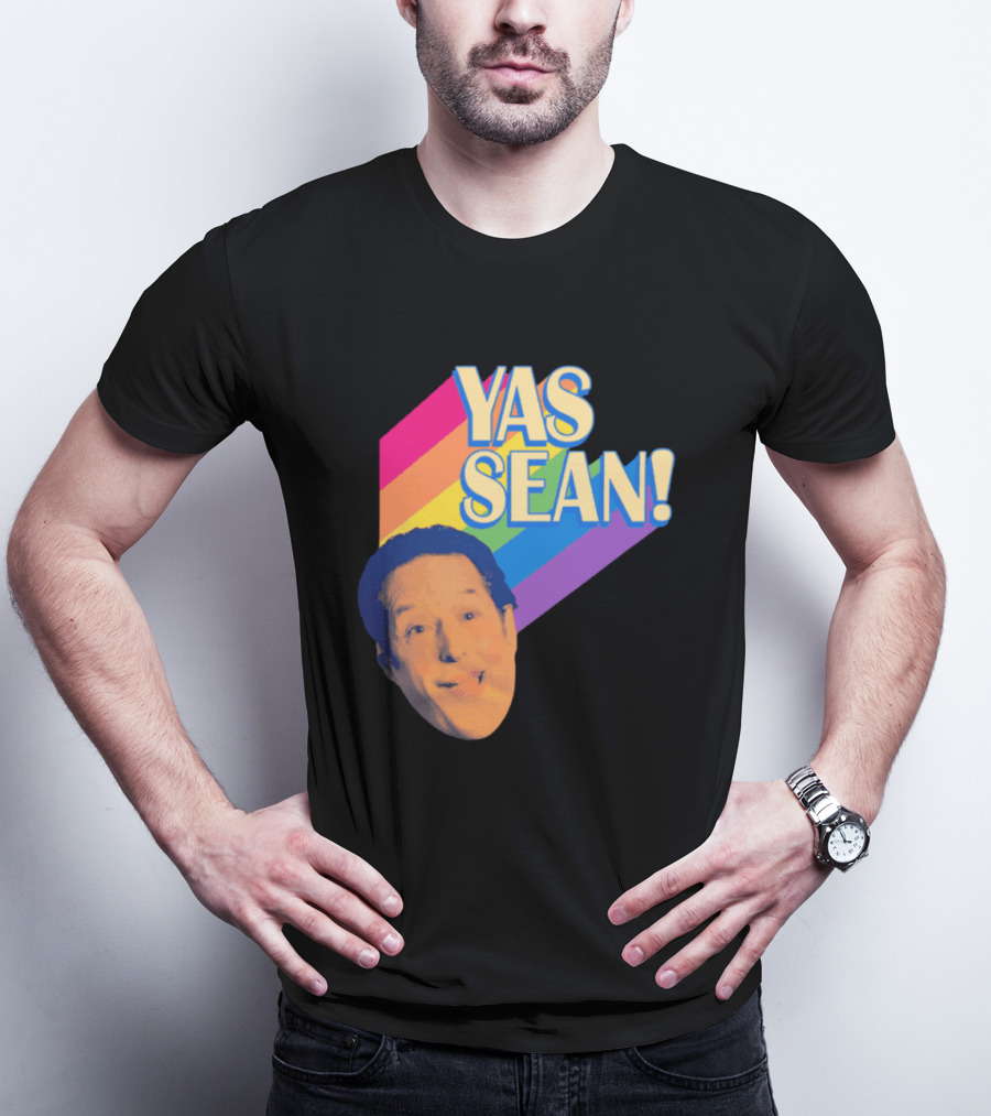 Yas Sean Rainbow Face T-Shirt