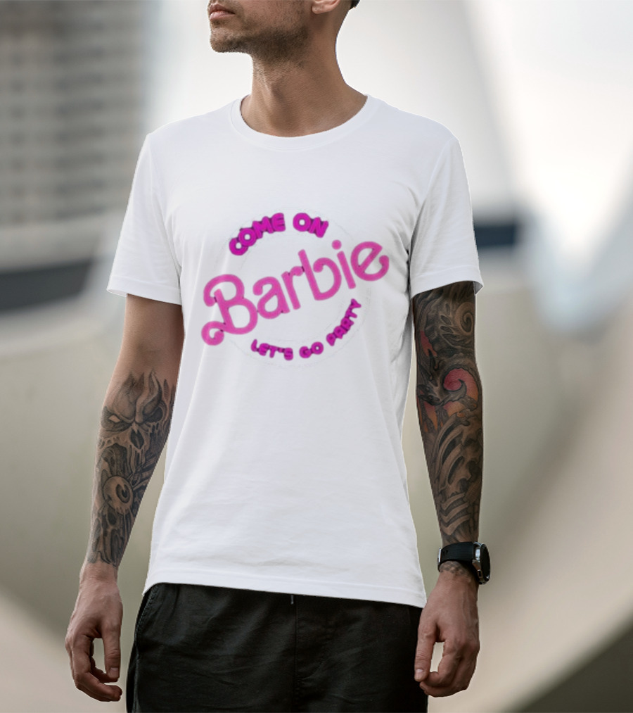 Come On Barbie Let's Go Party Retro T-Shirt