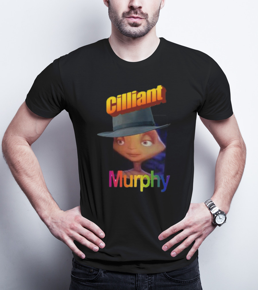 Cilliant Murphy Hat Meme Face T-Shirt