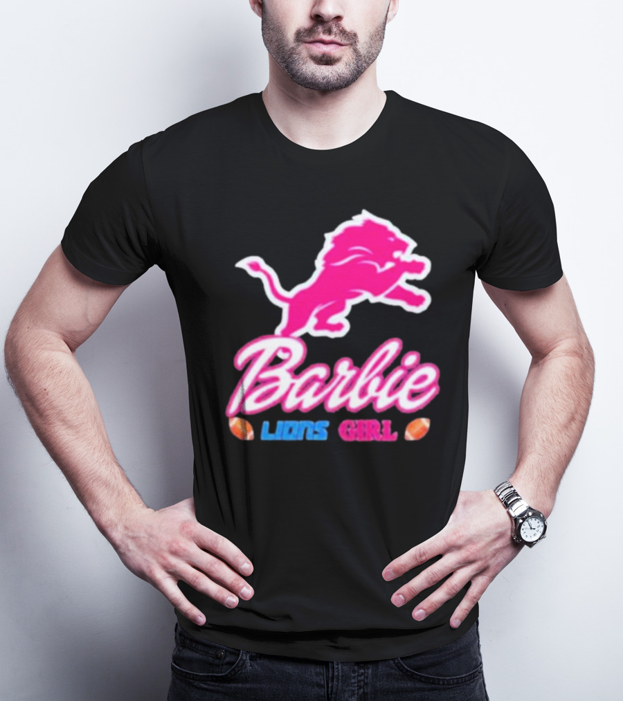 Barbie Lions Girl Football T-Shirt