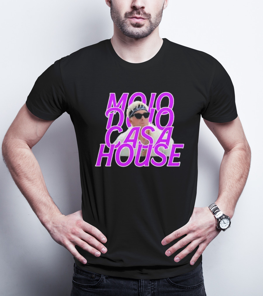 Ryan Gosling Ken Mojo Dojo Casa House 90s Style Retro Sunglasses T-Shirt