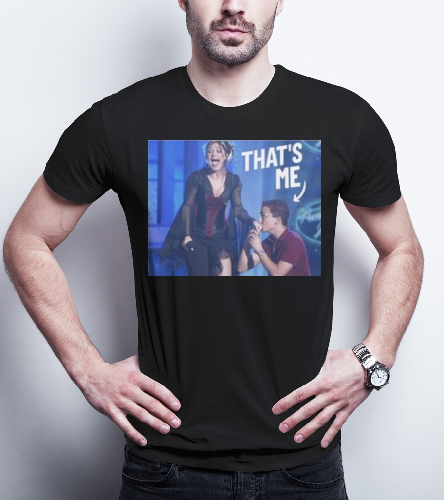 That's Me Iconic Moment Text With Enthusiastic Reaction T-Shirt
