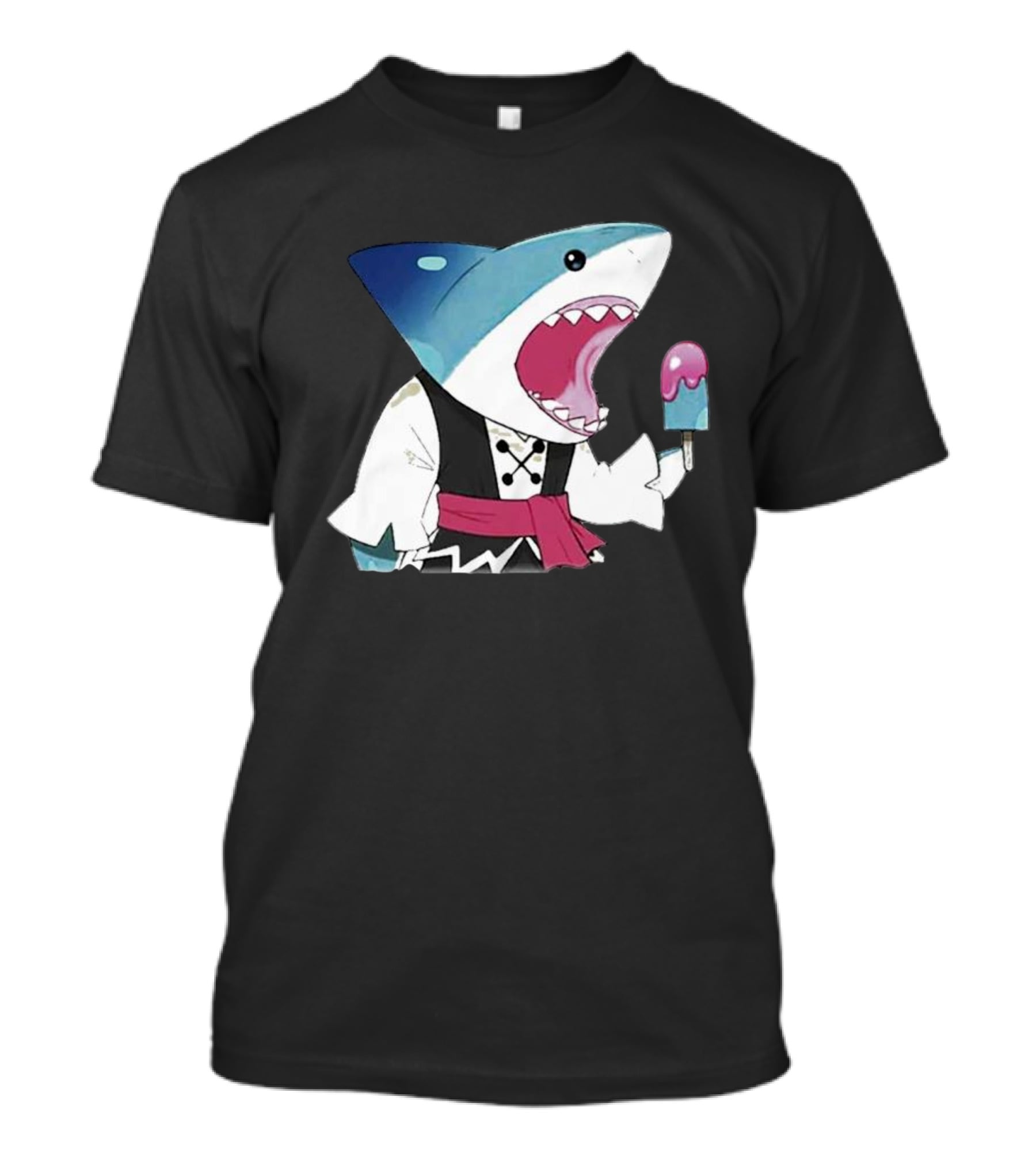 Shroomie Sorbet Shark Cookie Ice Cream Treat T-Shirt