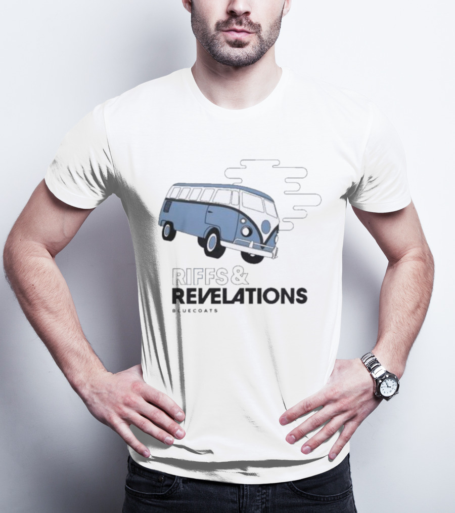 Riffs And Revelations Bluecoats Bus T-Shirt