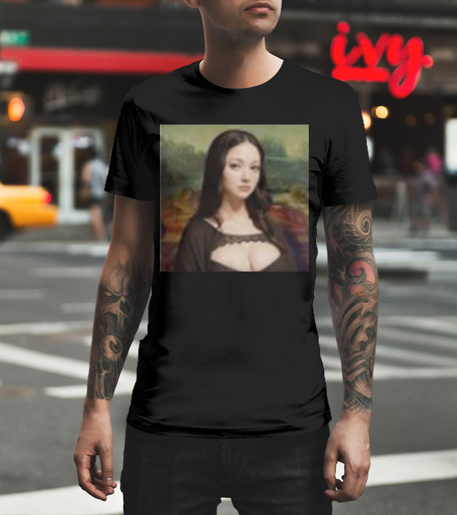 Modern Mona Lisa Renaissance Elegance T-Shirt