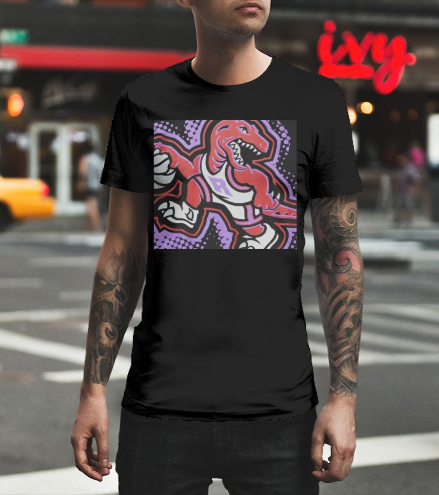 Big Face 7.0 SS Toronto Raptors Dinosaur T-Shirt