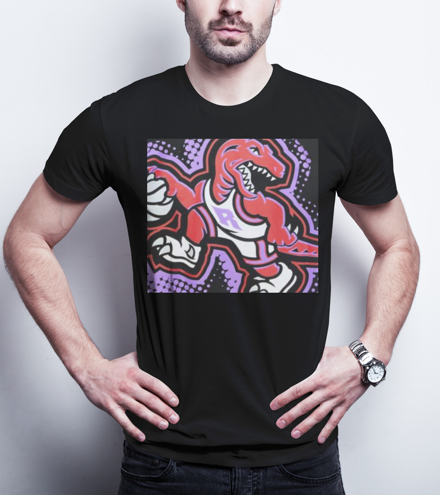 Big Face 7.0 SS Toronto Raptors Dinosaur T-Shirt
