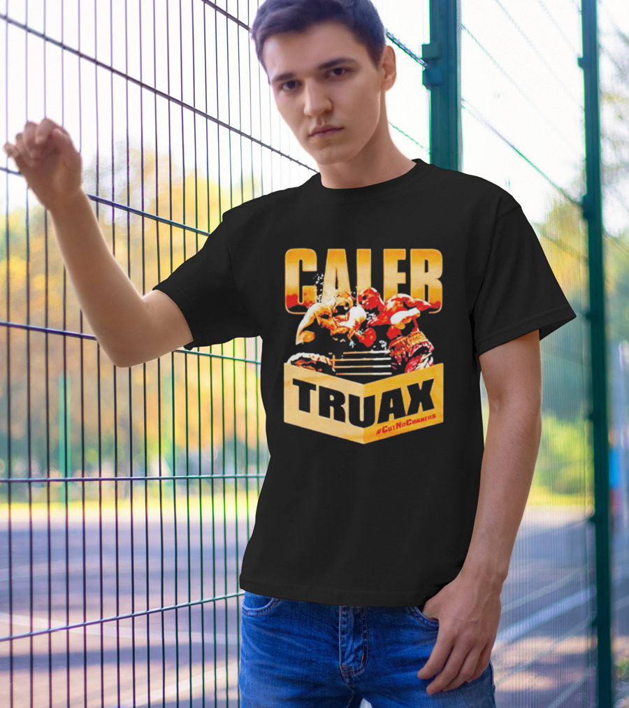 Caleb Truax Boxing Knockout #CutNoCorners T-Shirt