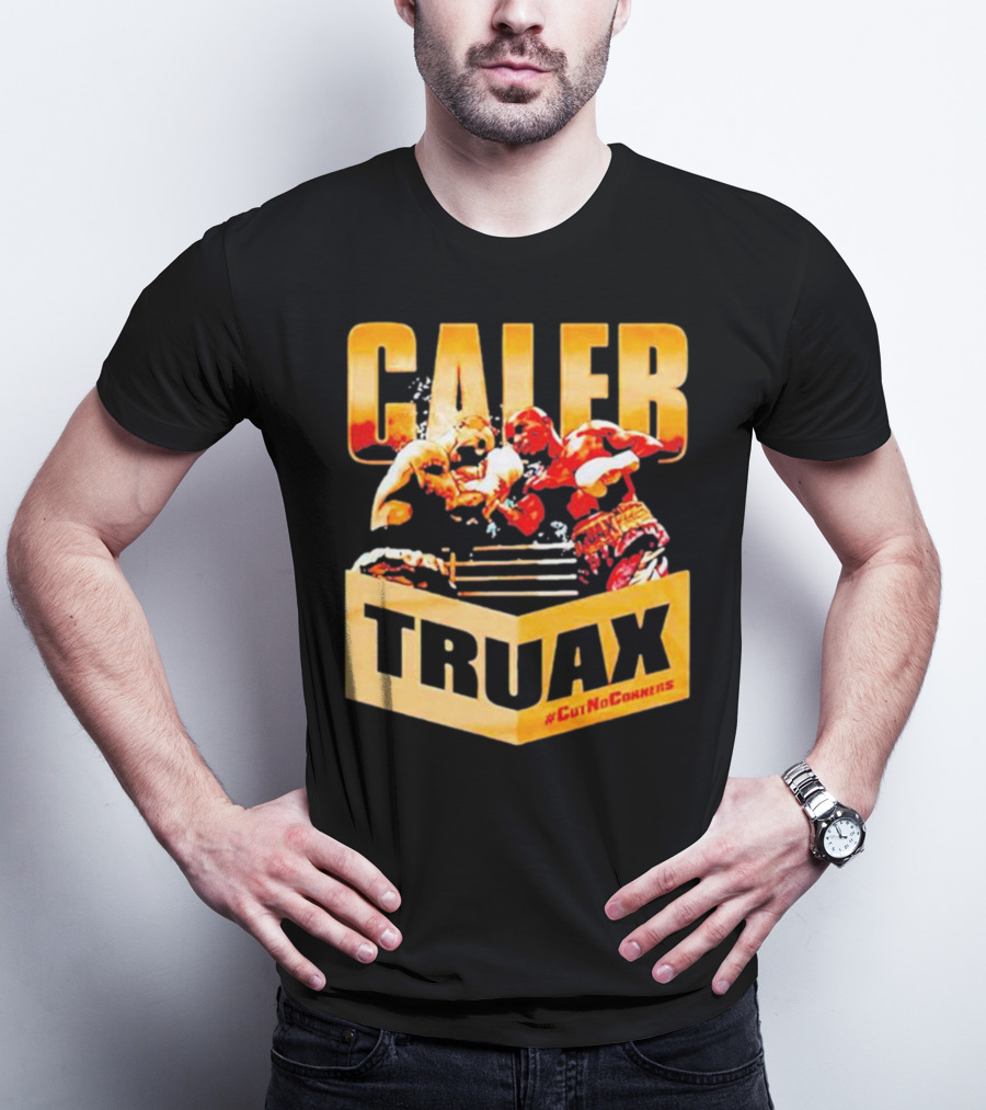Caleb Truax Boxing Knockout #CutNoCorners T-Shirt