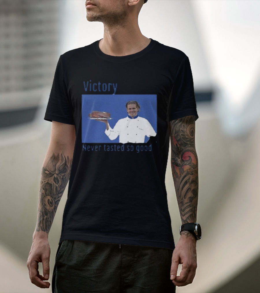 Victory Never Tasted So Good Chargers Justin Herbert Brisket T-Shirt