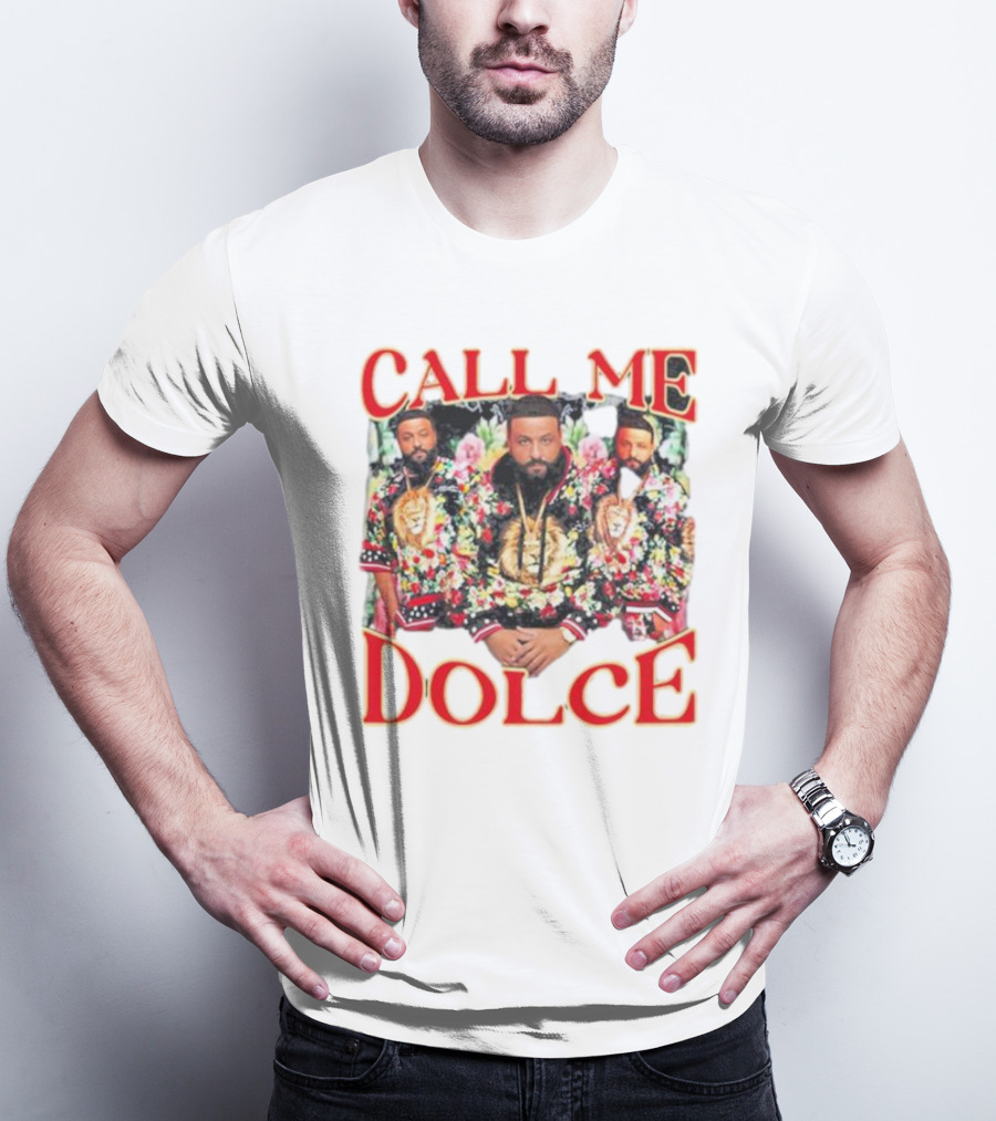 Call Me Dolce DJ Khaled Floral Jacket Trio T-Shirt