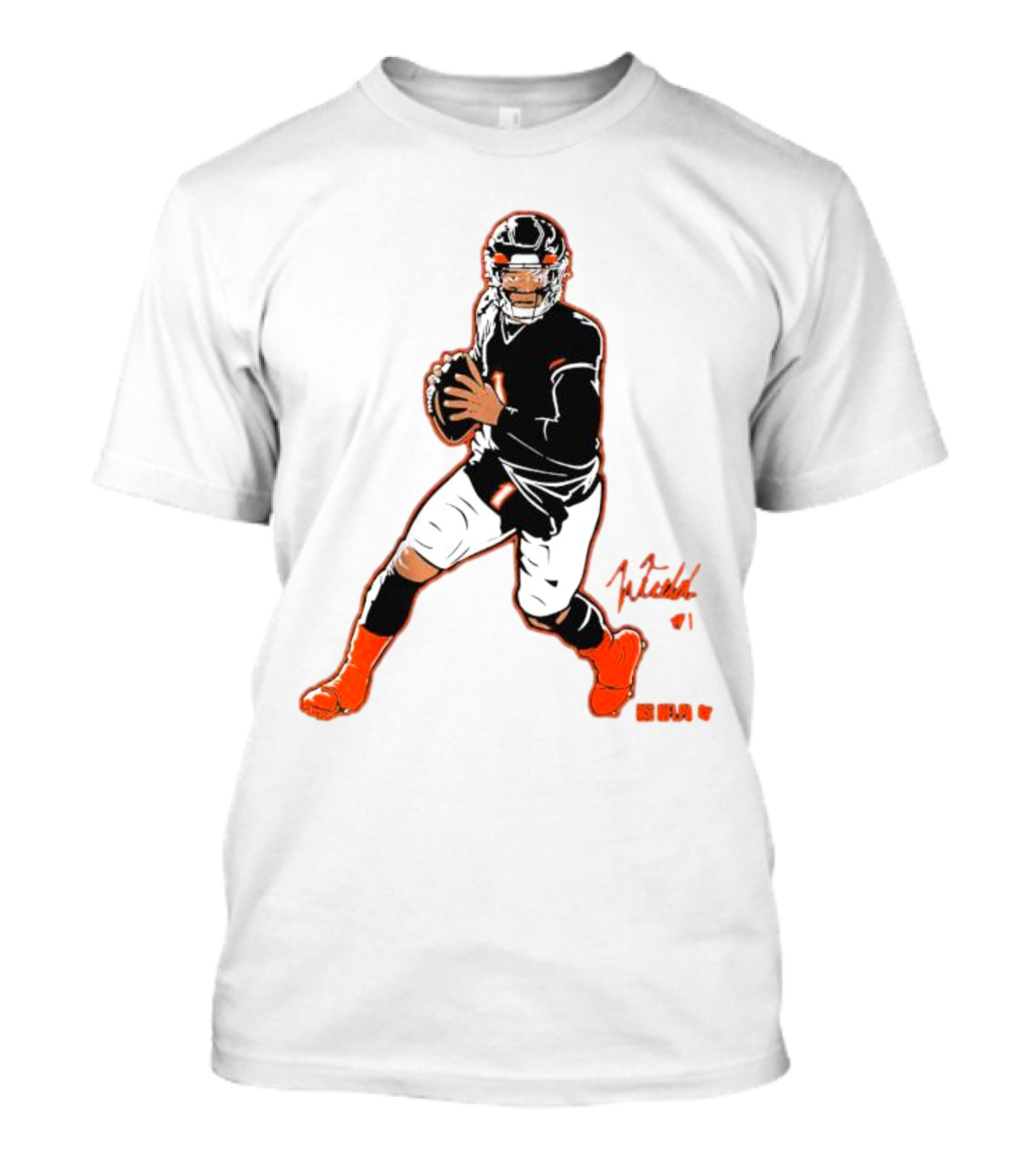 Fields #1 NFLPA Signature Pose T-Shirt