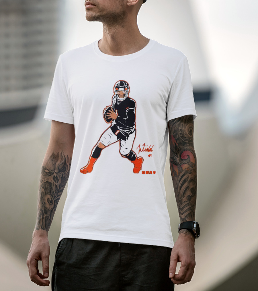 Fields #1 NFLPA Signature Pose T-Shirt