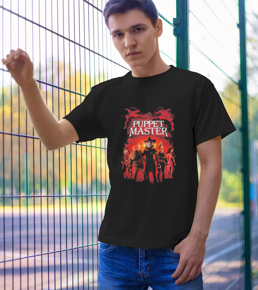 Puppet Master Strings Attached Horror Movie Characters T-Shirt