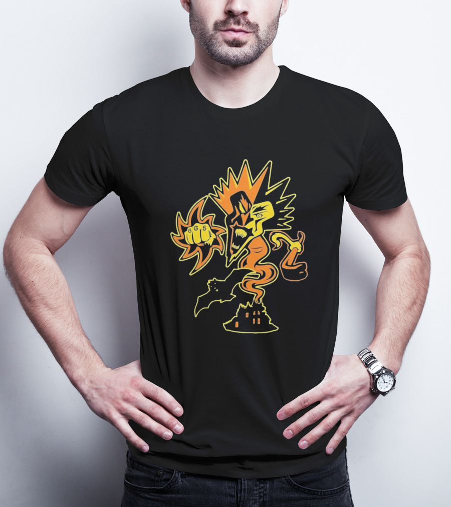 Fearless Fred Fury 665 House Bat Fist Smoke T-Shirt