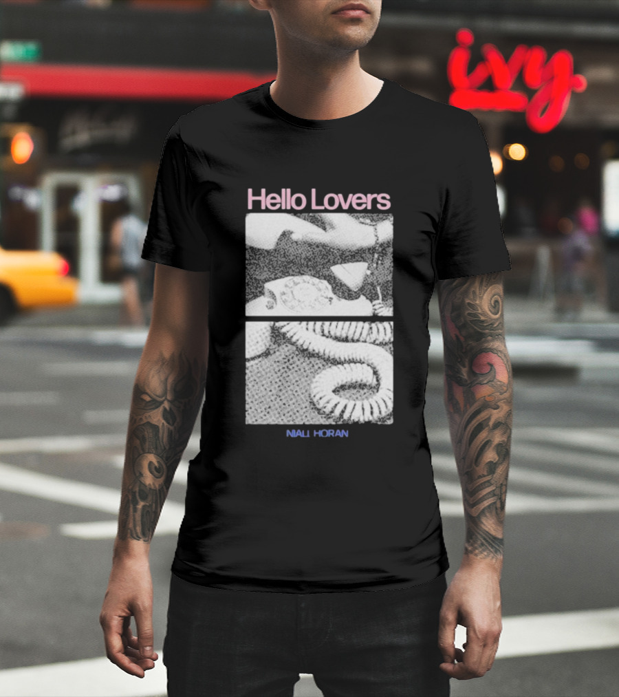Hello Lovers Niall Horan Vintage Telephone T-Shirt