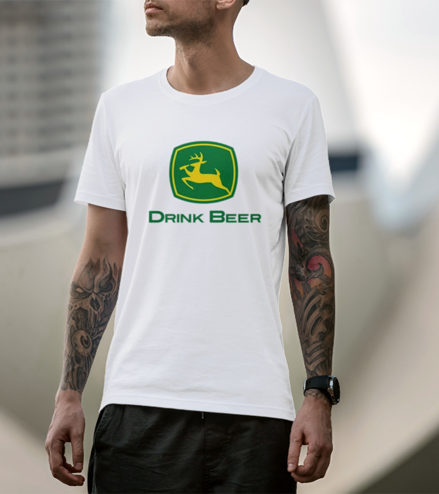 Drink Beer Deer T-Shirt