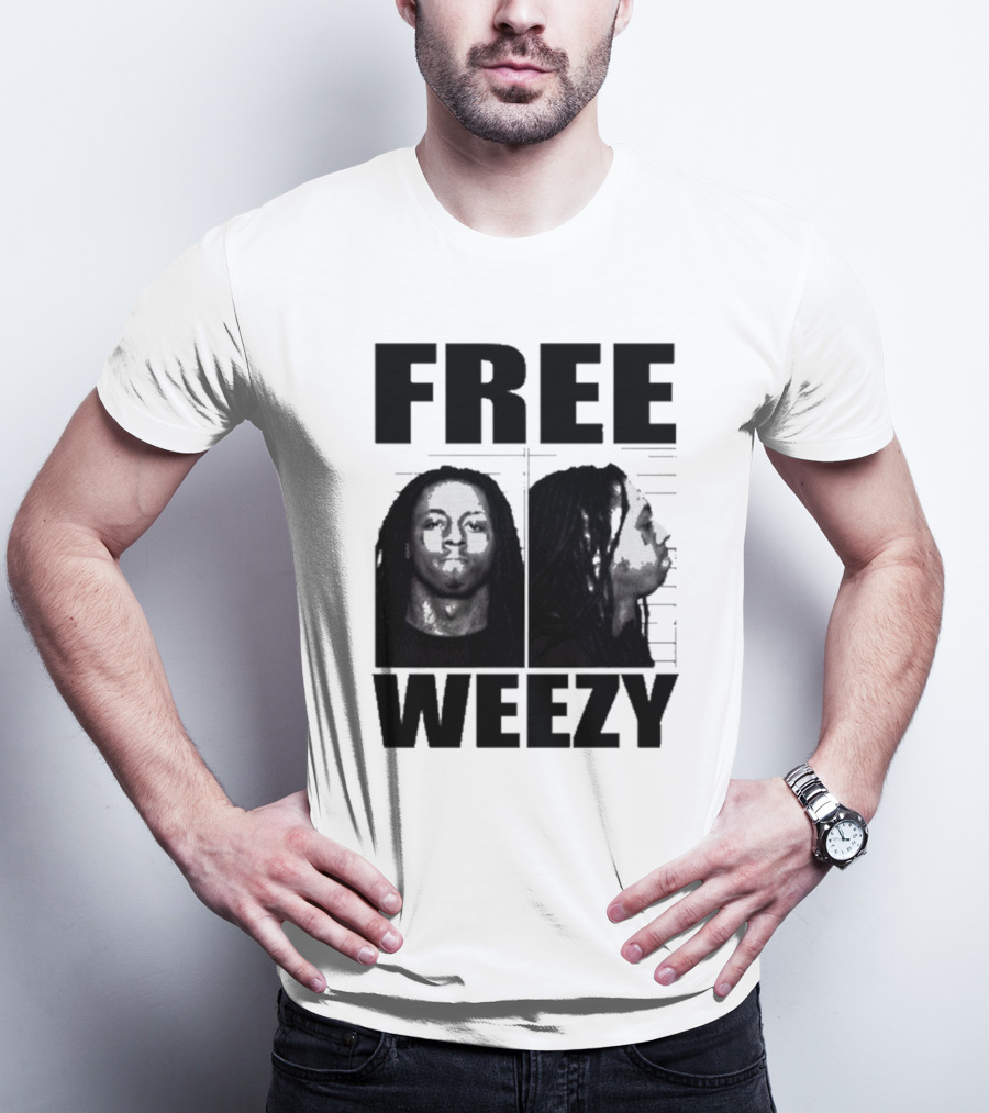 Jeff Hardy Free Weezy Mugshot Image T-Shirt