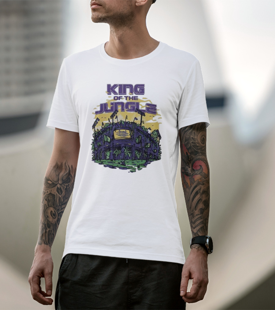 KING OF THE JUNGLE LA STADIUM ICONIC LANDMARK T-Shirt