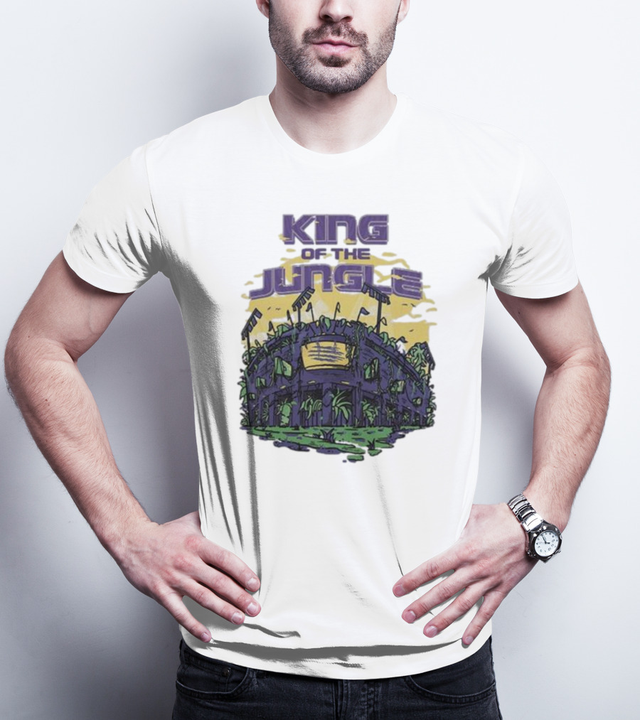 KING OF THE JUNGLE LA STADIUM ICONIC LANDMARK T-Shirt