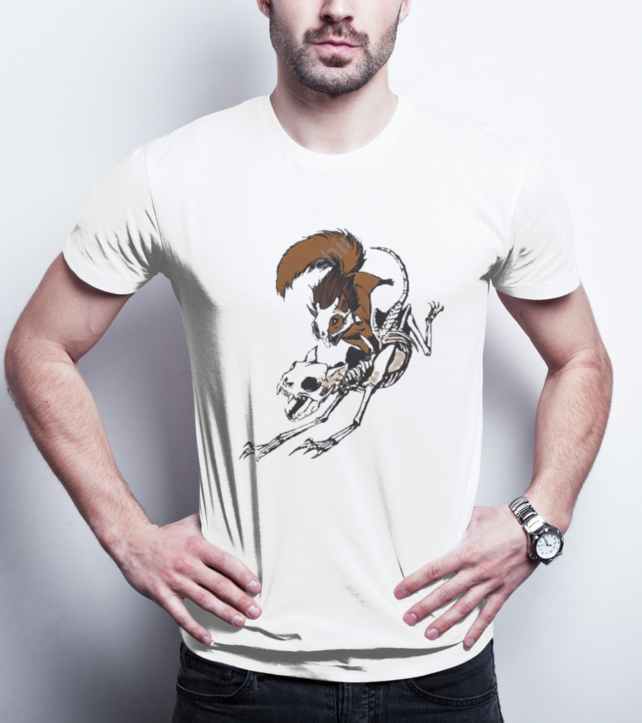 Larian Studios Forward Quercus Squirrel Fantasy Concept T-Shirt