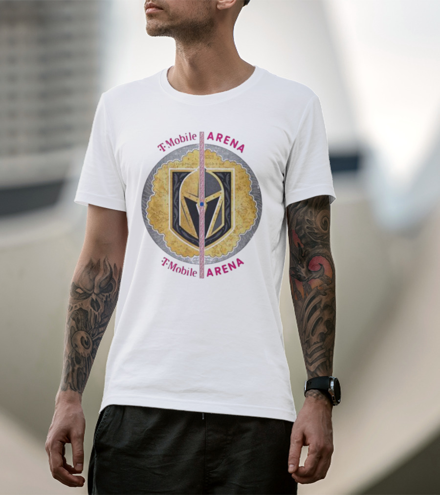 Vegas Golden Knights T-Mobile Arena Center Ice T-Shirt