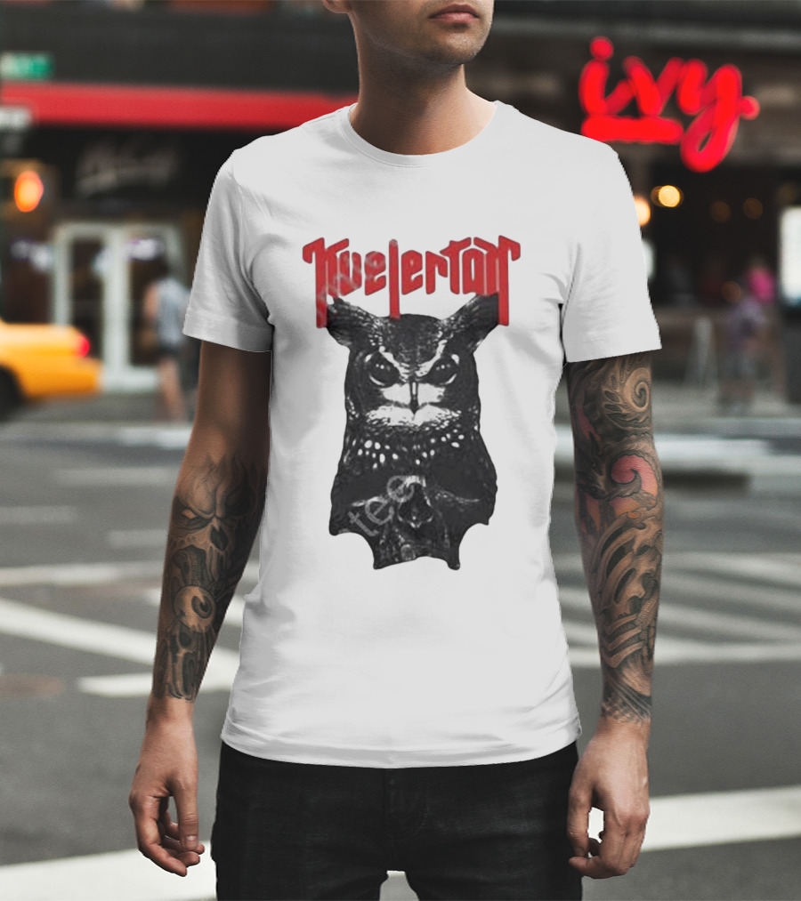 Kvelertak Krøterveg Owl Metal Band T-Shirt