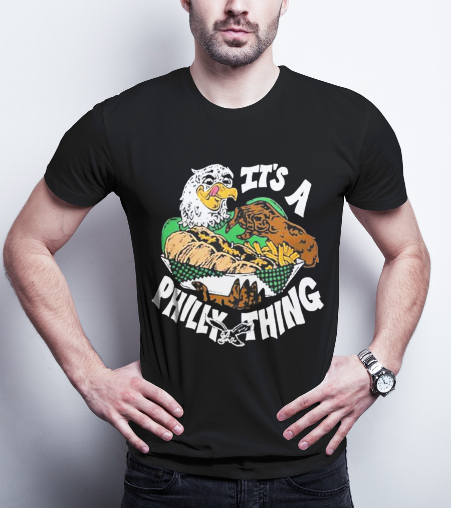 Philadelphia Eagles It's A Philly Thing Homage NFL X Guy Fieri's Flavortown T-Shirt