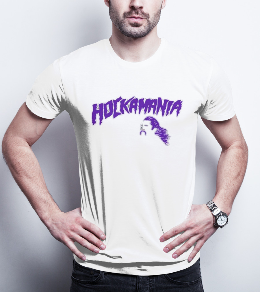 Hockamania 10K Takes Purple Iconic Wrestling T-Shirt