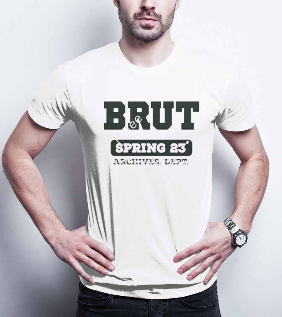 BRUT Spring 23 Archives Dept Brut Clothing T-Shirt