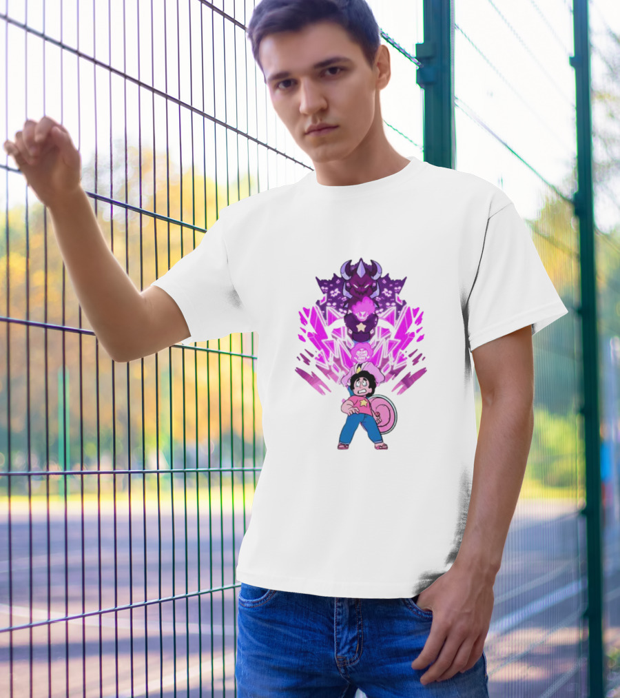 Jakeneutron Steven Universe Dark Fusion Transformation T-Shirt