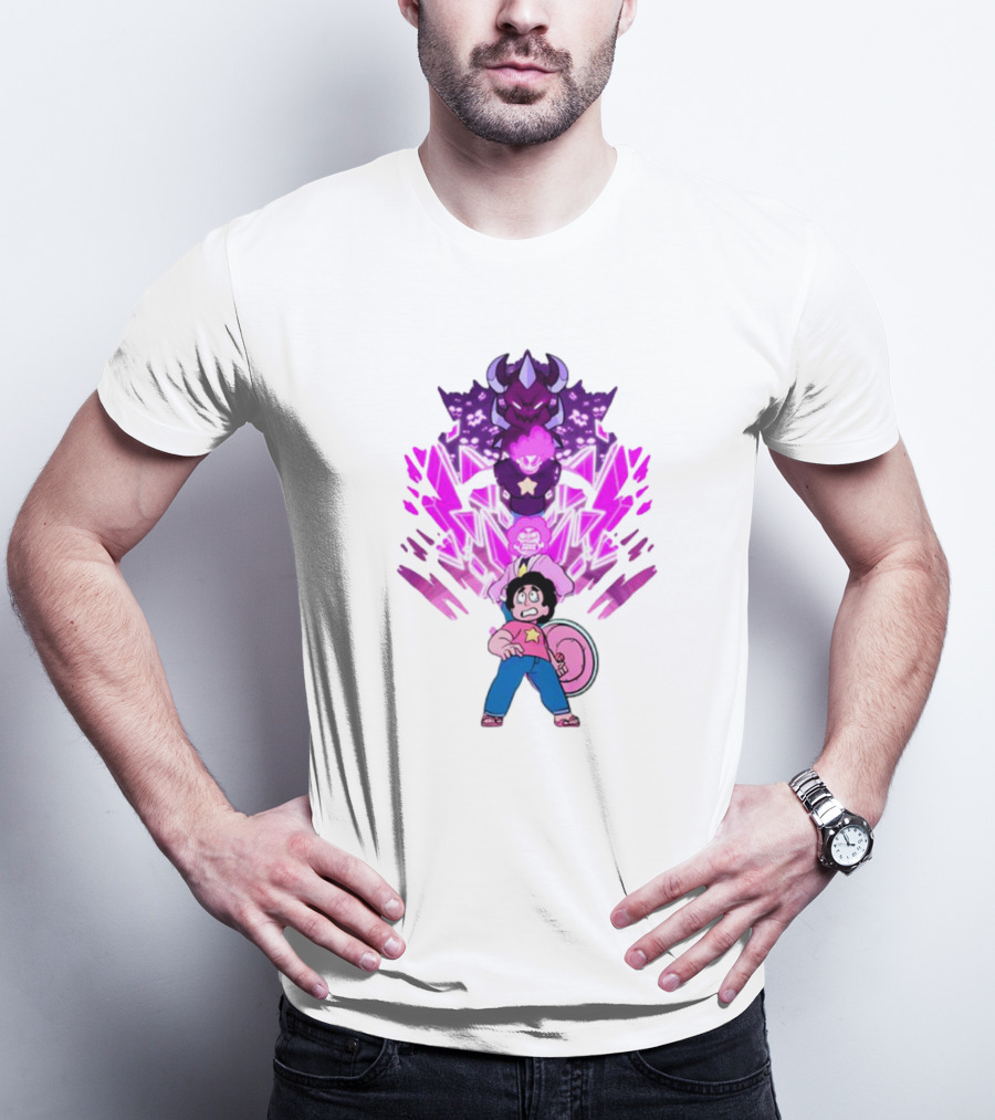 Jakeneutron Steven Universe Dark Fusion Transformation T-Shirt