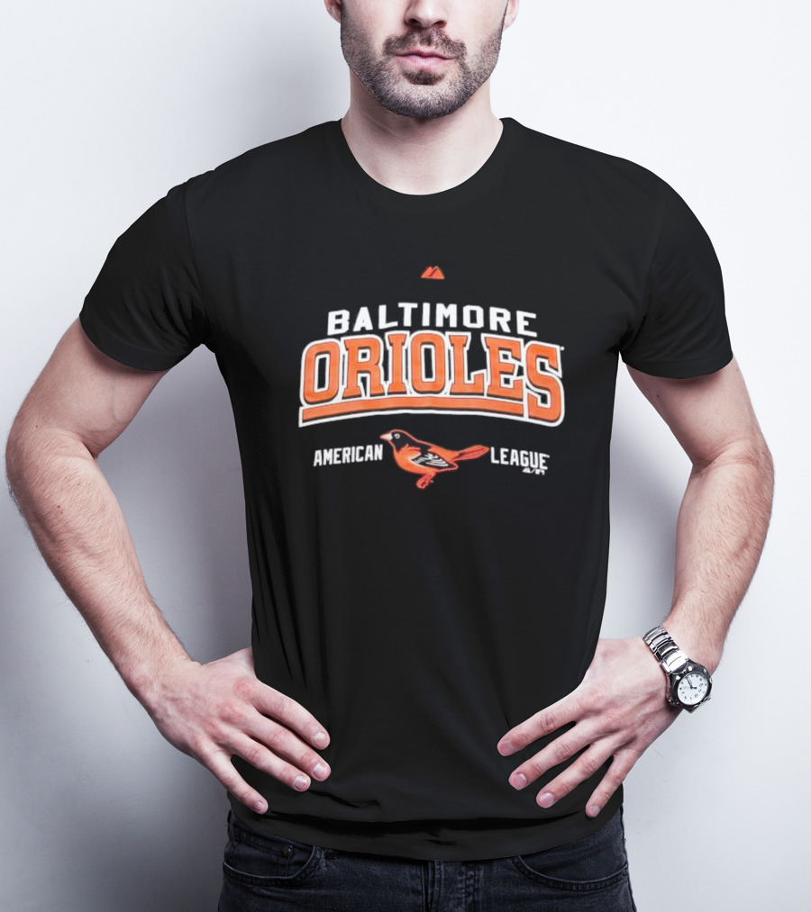 Baltimore Orioles Majestic American League Baseball Team T-Shirt