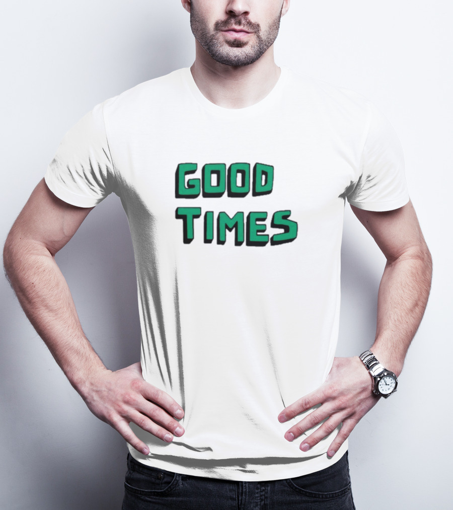 Good Times Bella Freud Black Shirt Fashion T-Shirt