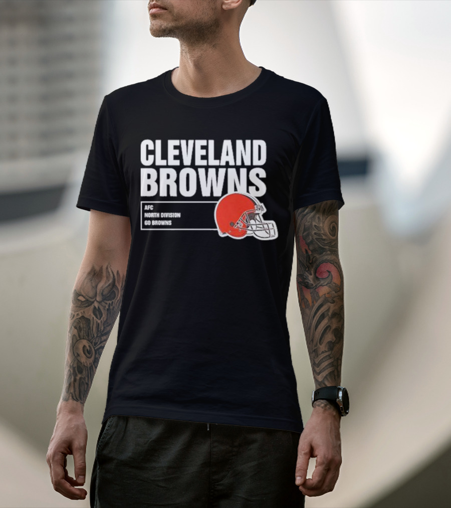 Cleveland Browns AFC North Division Go Browns T-Shirt