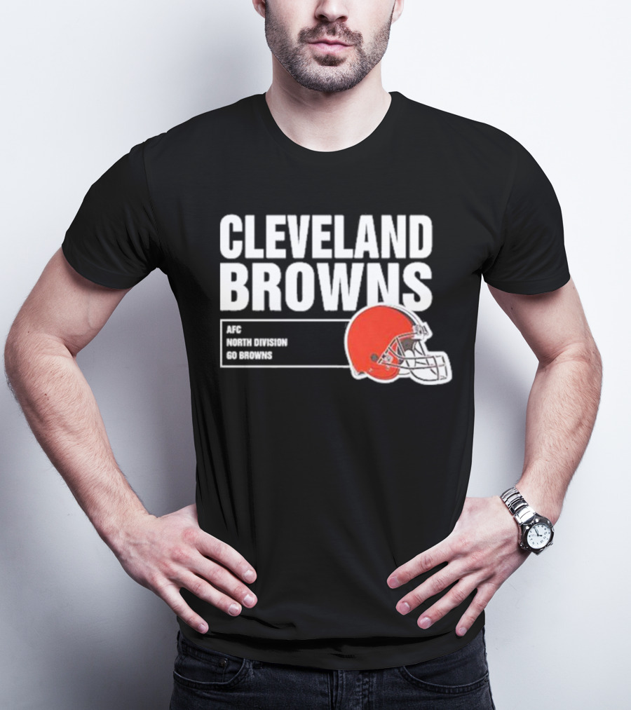Cleveland Browns AFC North Division Go Browns T-Shirt