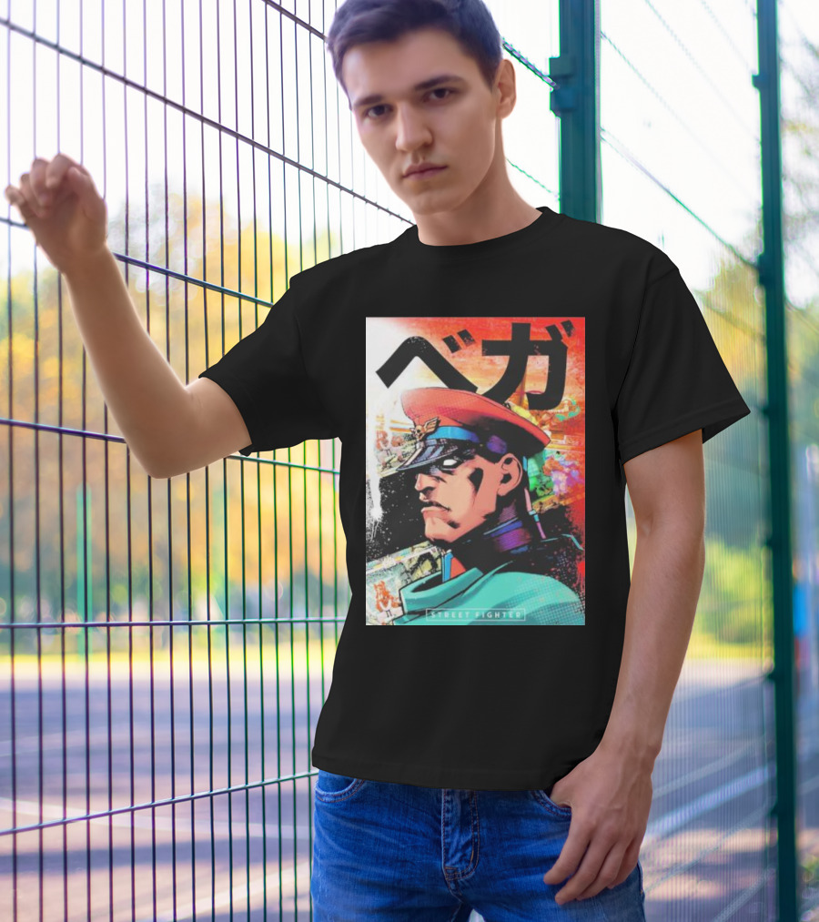 Street Fighter M Bison Vega T-Shirt