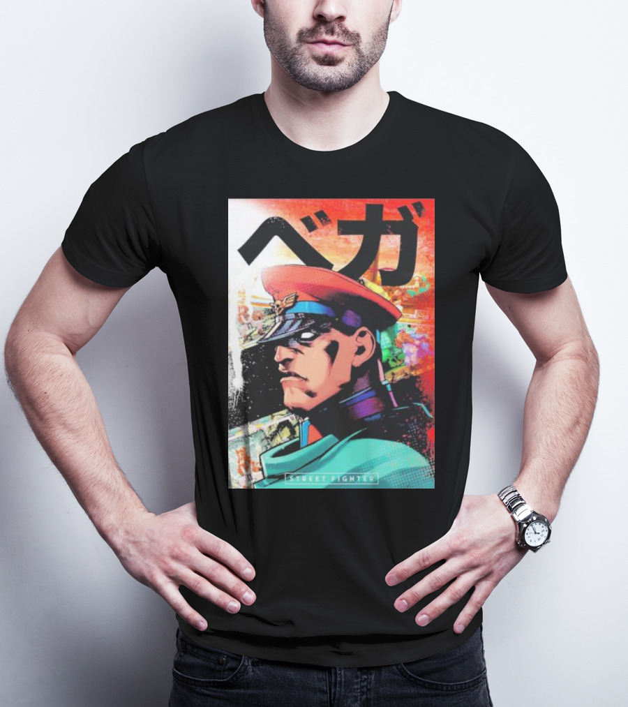 Street Fighter M Bison Vega T-Shirt