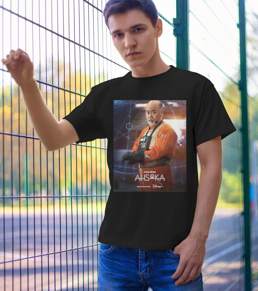 Ahsoka Carson Teva Character Star Wars Disney Plus Now Streaming T-Shirt