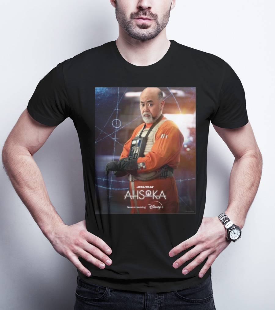 Ahsoka Carson Teva Character Star Wars Disney Plus Now Streaming T-Shirt